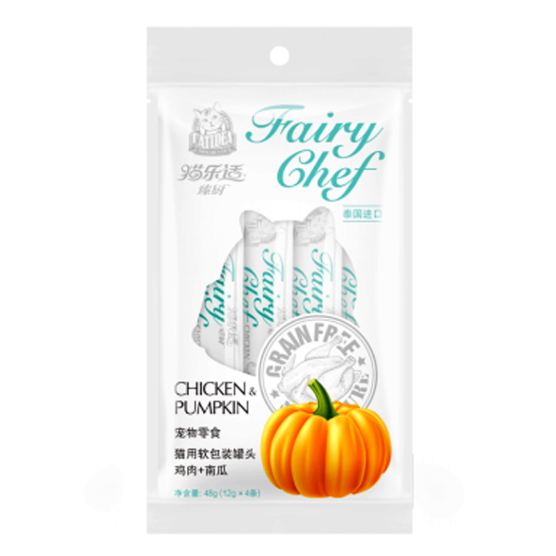 Súp Thưởng Cho Mèo Vị Cá Ngừ Sốt Bí Ngô CATIDEA Fairy Chef Sachet Tuna ...